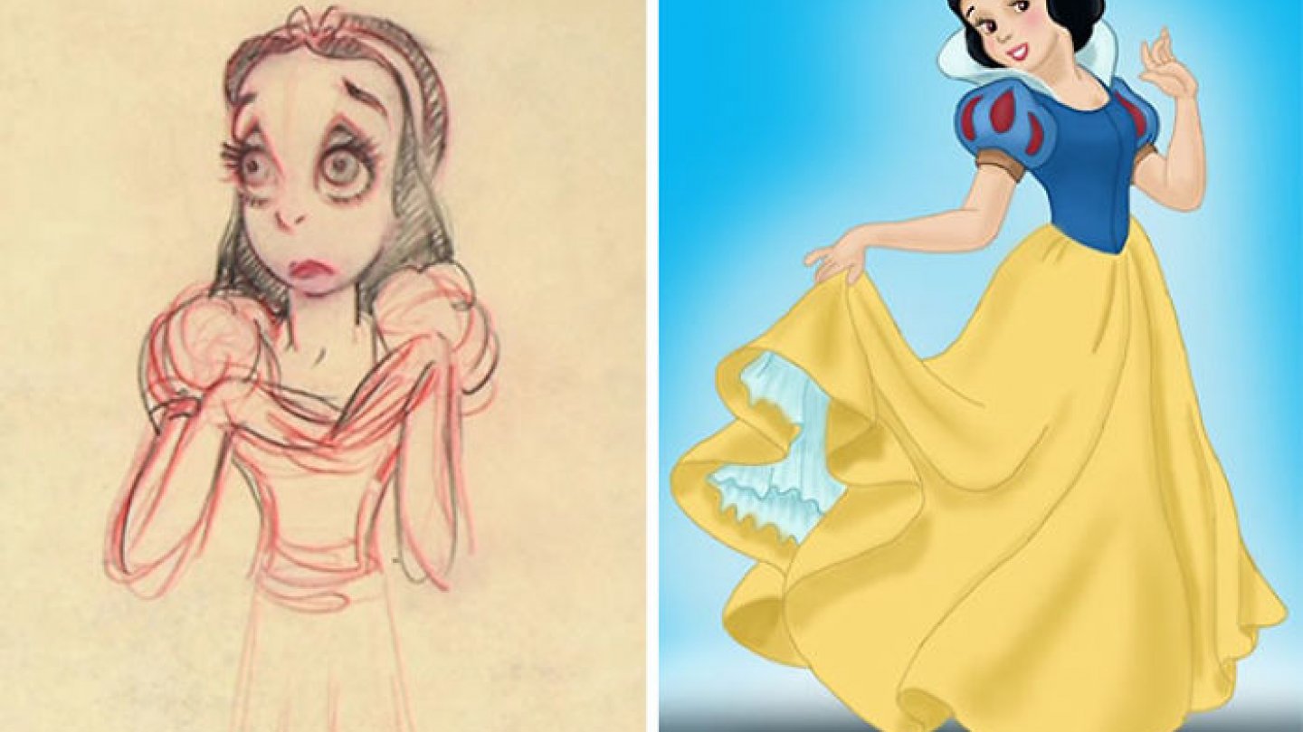 Jak vypadaly Disneyho postavy původně | Prima Lajk